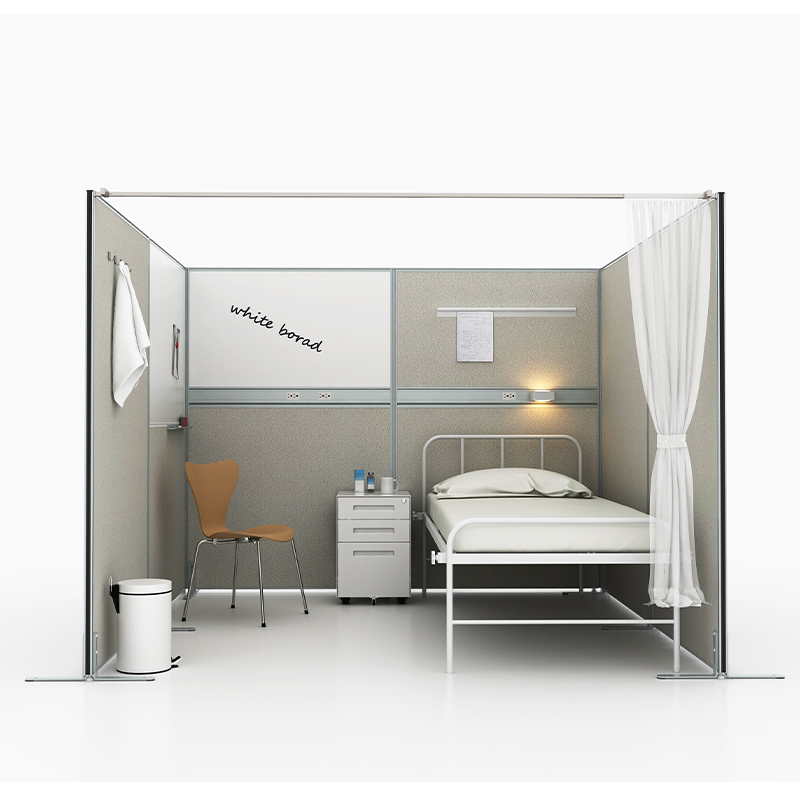 Movable Medical Room Divider Screen For Hospital Partition - XINDA CLOVER