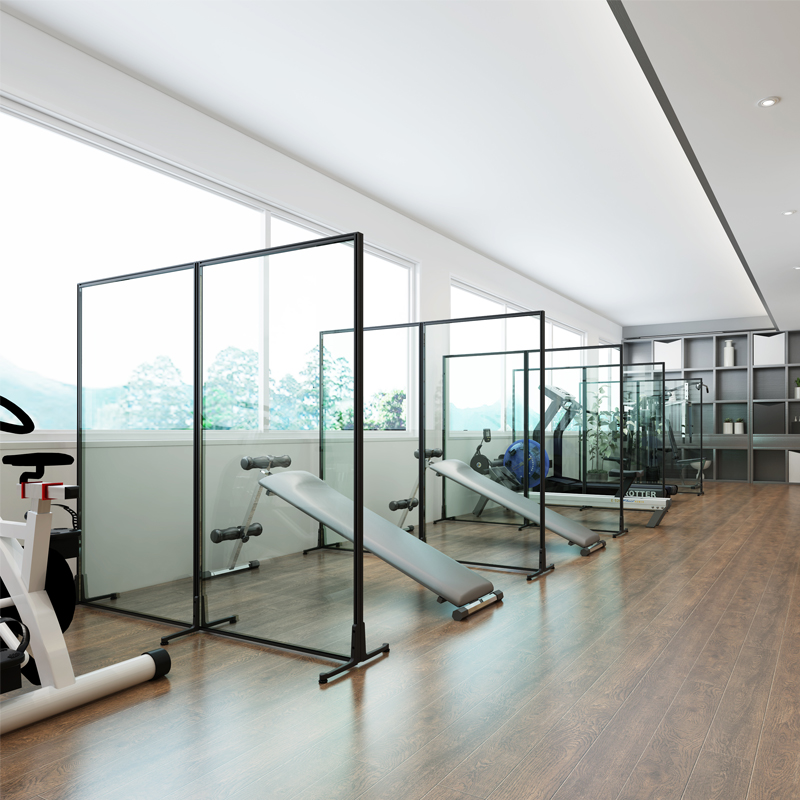 Movable Medical Room Divider Screen For Hospital Partition - XINDA CLOVER